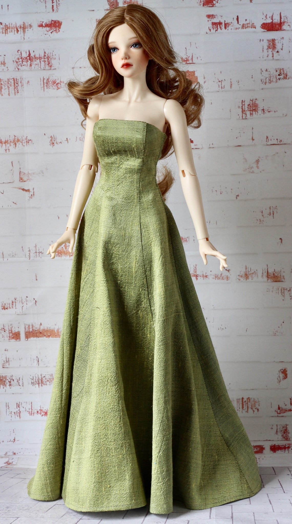 SEWING PATTERN BJD Yid SD16 Dress Long Female Gown Diy Outfit Clothes ...