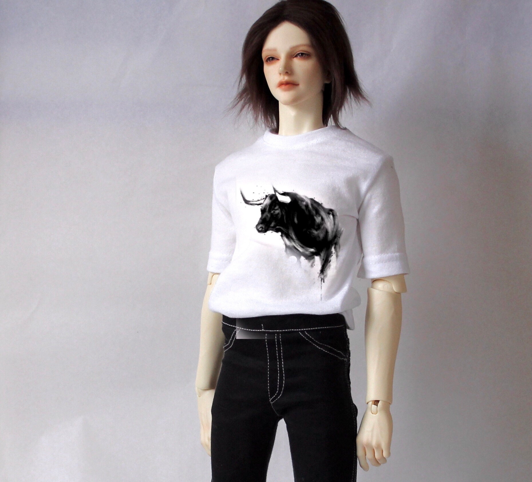 1/3 BJD SEWING PATTERN, Eid Male, Doll Tshirt, Top, Diy Outfit, Clothes ...