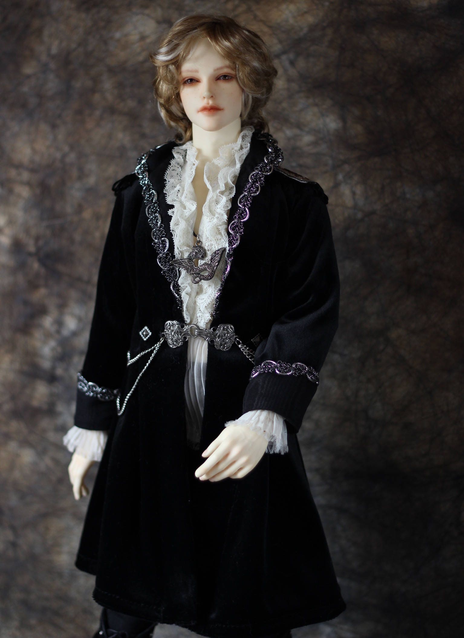 BJD GOTHIC OUTFIT Male Clothing Unique Doll Costume Romantic - Etsy Norway
