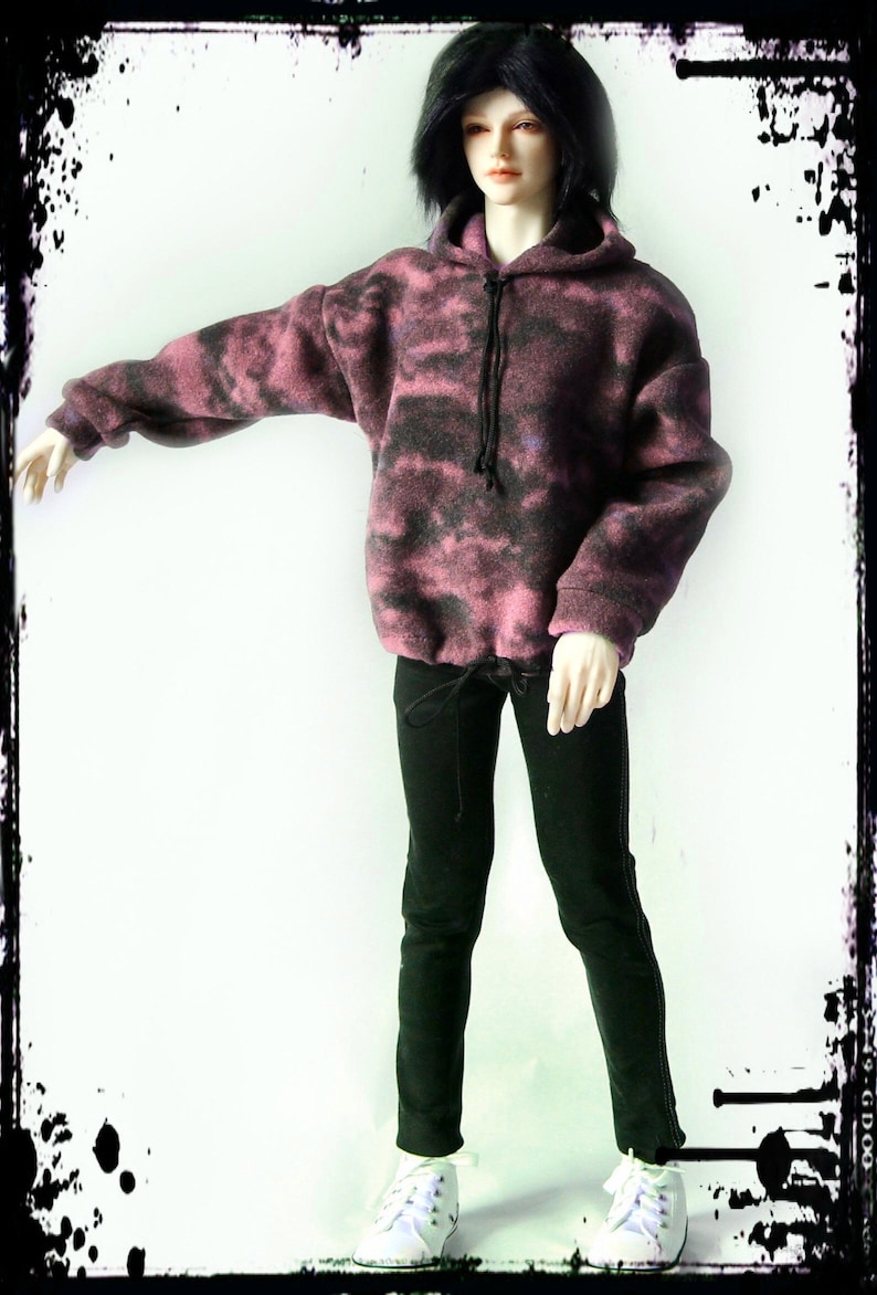 1/3 BJD Hoodie SEWING PATTERN Eid Doll Sportswear Male - Etsy