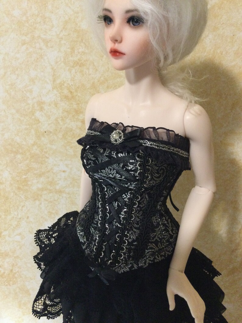 1/4 BJD FID Dress Gothic Dolls Corset Bjd Skirt Iplehouse - Etsy