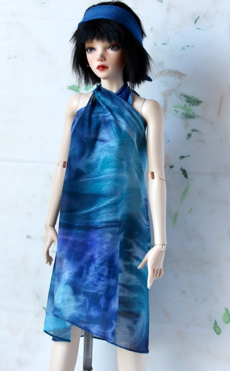 1/3 BJD WRAP DRESS Pattern Seamless Pattern Female Clothes - Etsy