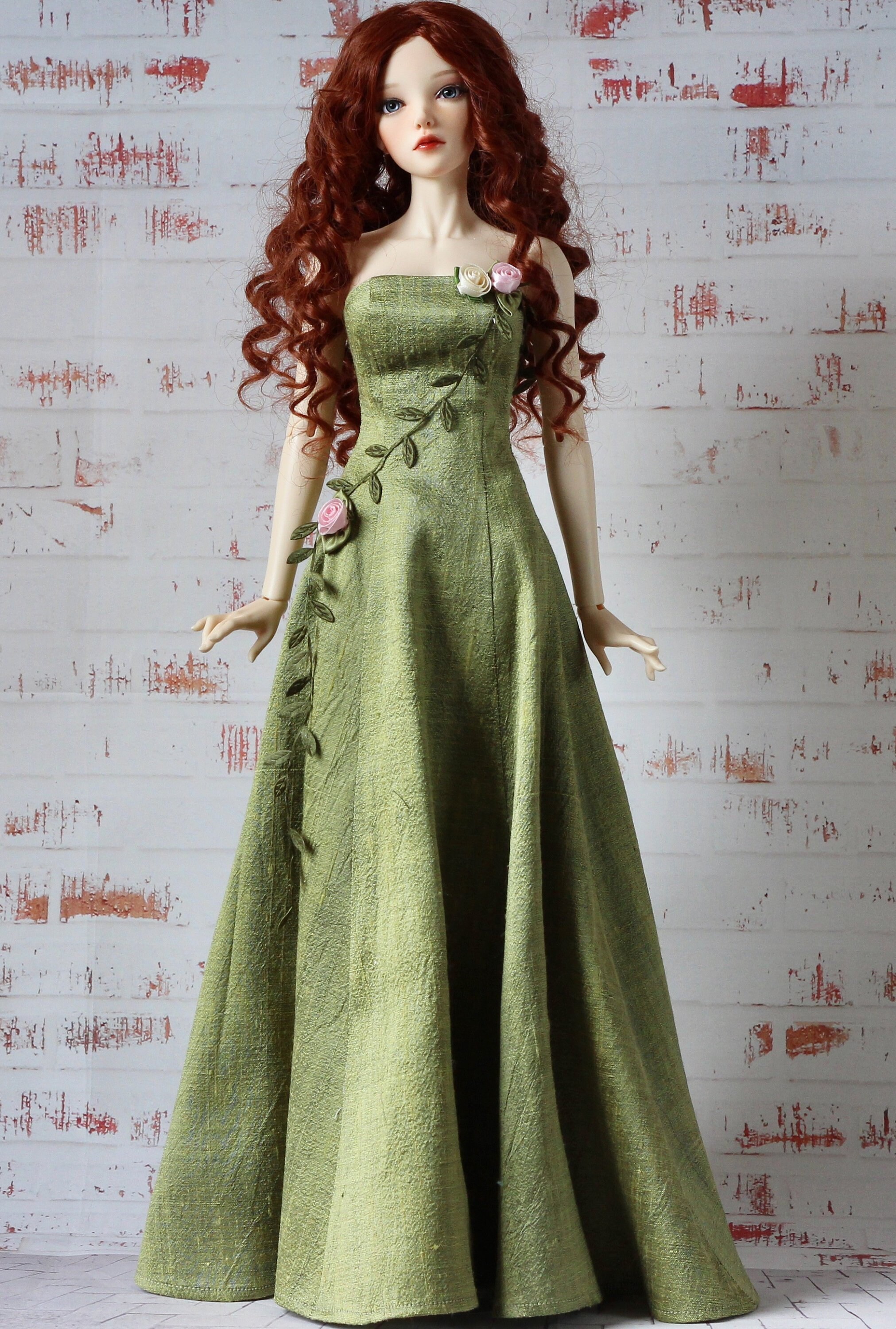 SEWING PATTERN BJD Yid SD16 Dress Long Female Gown Diy Outfit Clothes ...