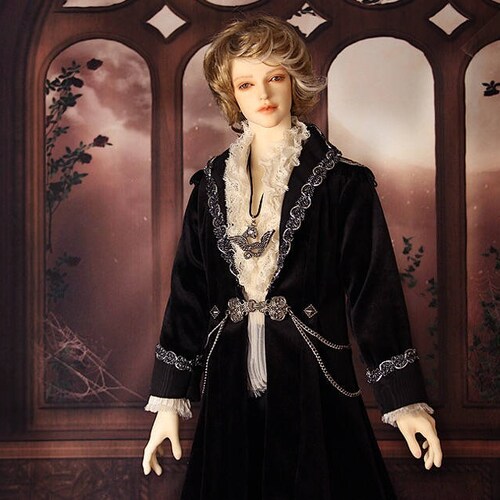 BJD GOTHIC OUTFIT Male Clothing Unique Doll Costume Romantic - Etsy Norway