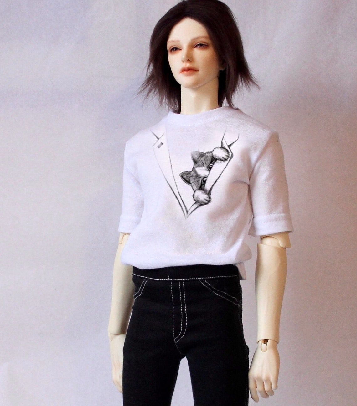 1/3 BJD SEWING PATTERN Eid Male Doll Tshirt Top Diy - Etsy Canada