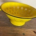 Mid Century 1960's European Bright Yellow & Black Enamelware Food ...
