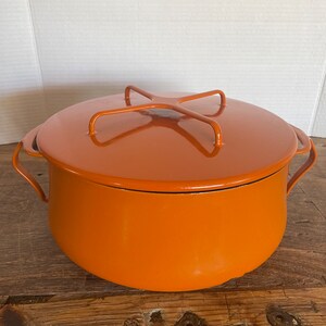 Danish Modern Dansk Kobenstyle Kumquat Orange 2 Qt. Casserole With ...