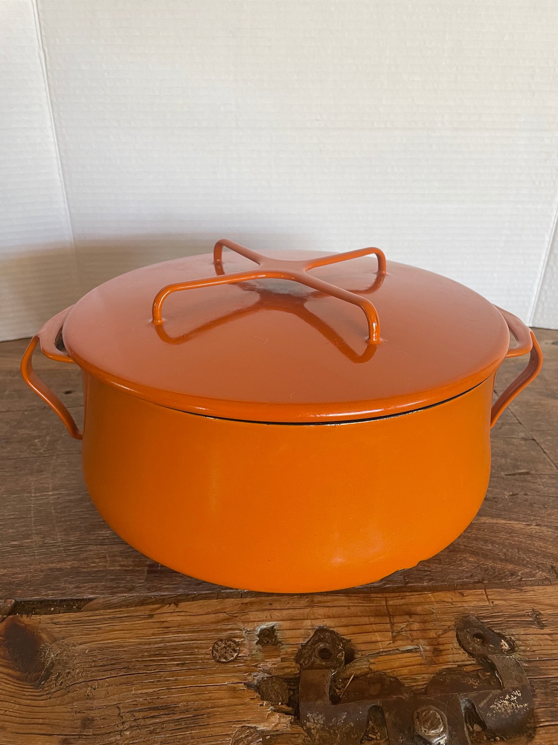 Danish Modern Dansk Kobenstyle Kumquat Orange 2 Qt. Casserole With ...
