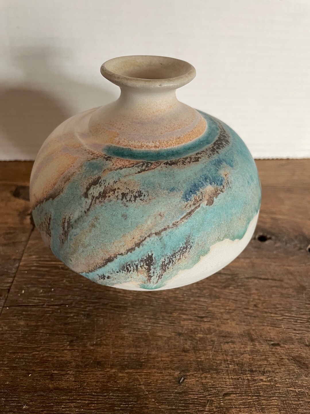 Charles Focht Vtg.studio Art Pottery Vase. Bud Vase. Weed / Stem Pot ...