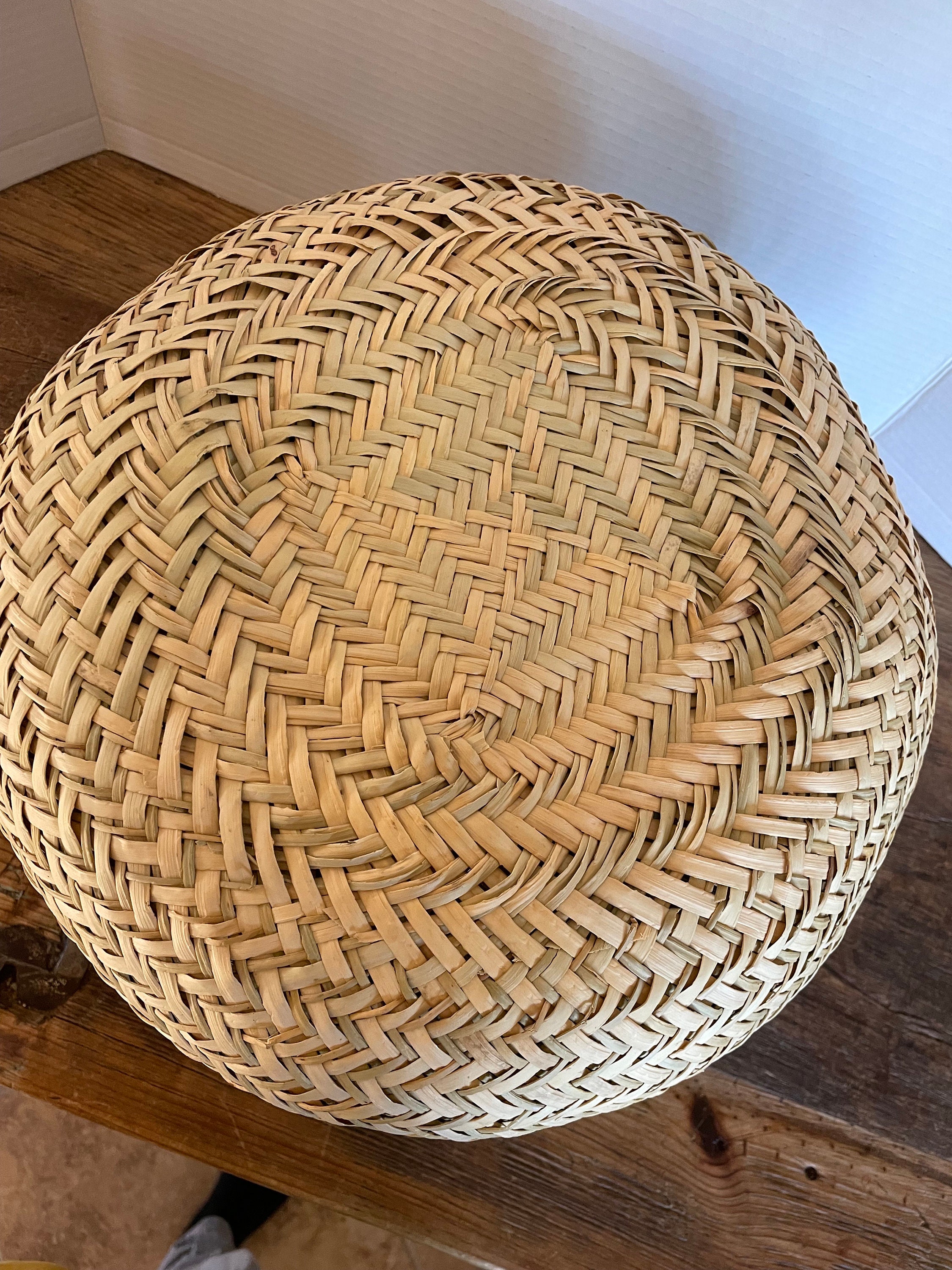 Vintage Raramuri Tarahumara Handwoven Double Weave Basket Native ...