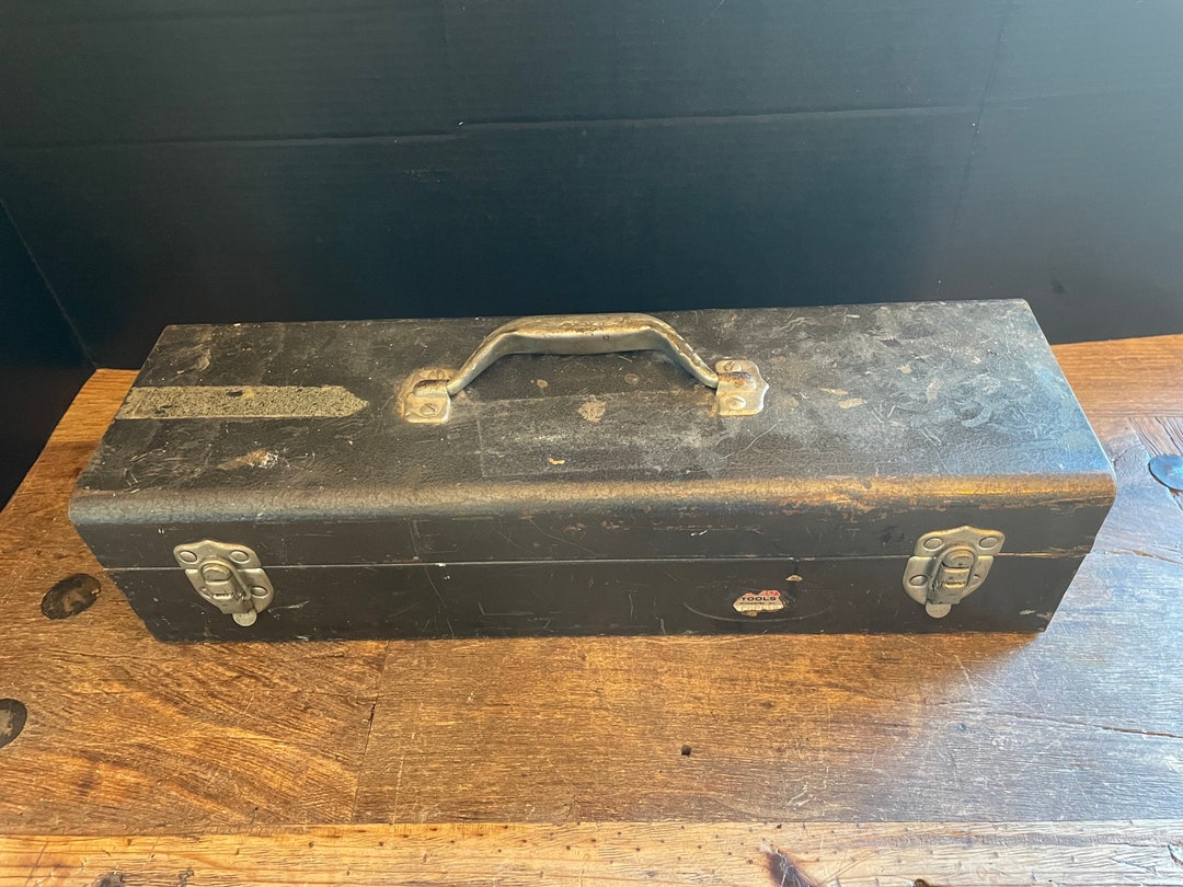 Vintage Simonsen Chicago Metal Toolbox. Long . 19 X 4.5 X - Etsy