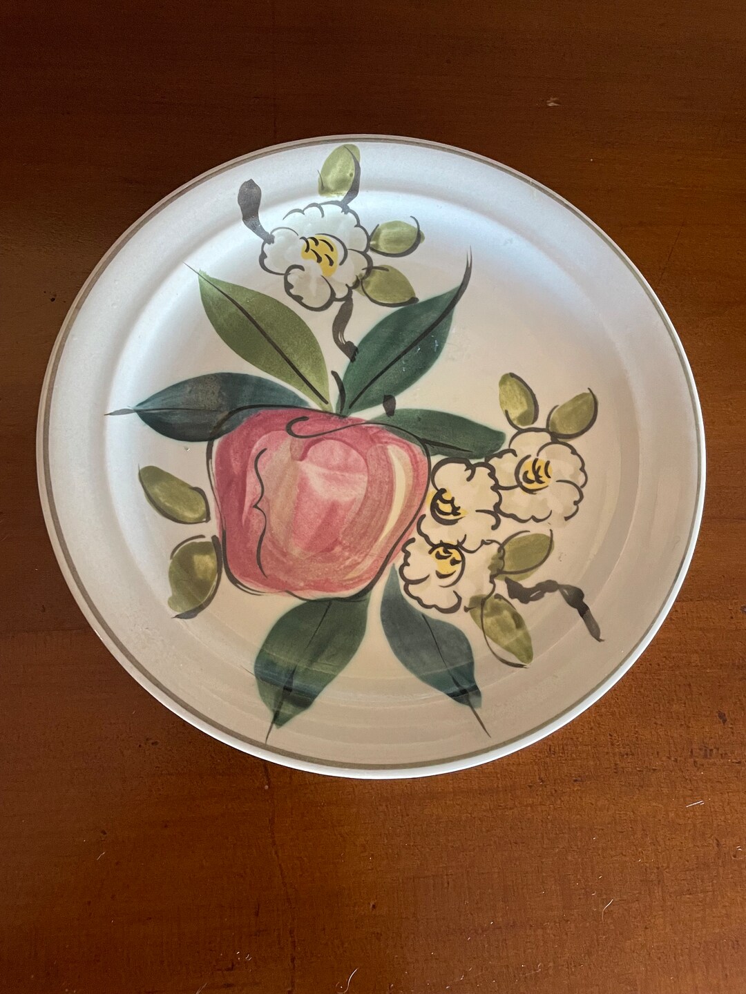 Redwing Normandy Apple Blossom Plate 7 Salad Dessert - Etsy