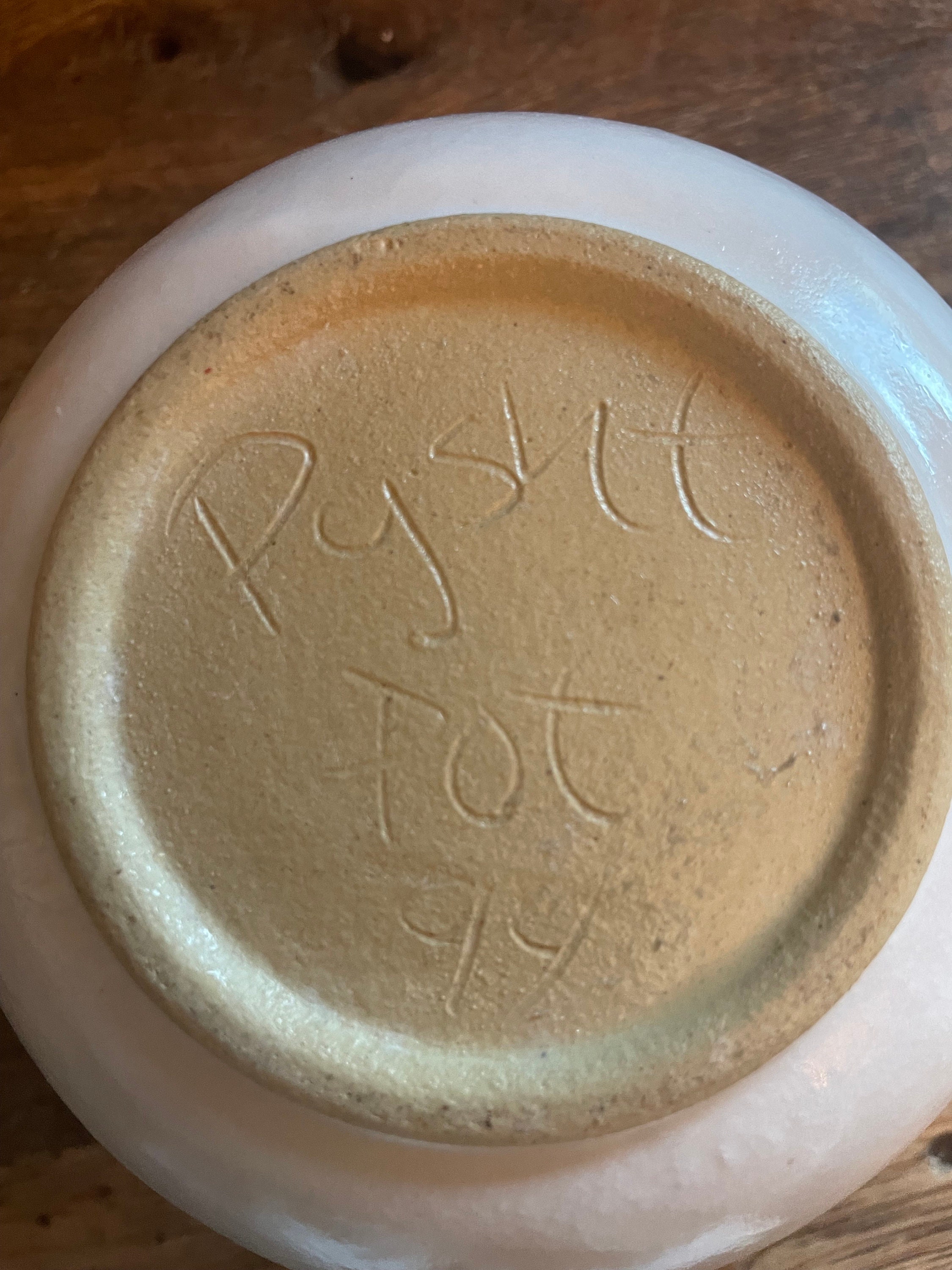 Vintage Pysht Studio Pottery Handmade Christmas Bowl. Signed. - Etsy