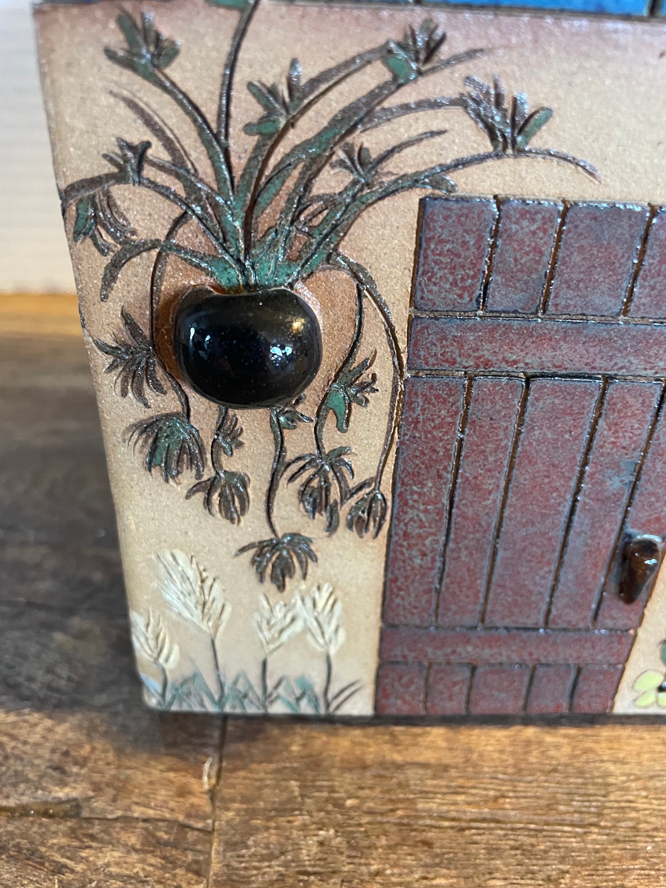 Vintage 1999 Pat Aguilar Art Pottery Cookie Jar. Southwestern ...