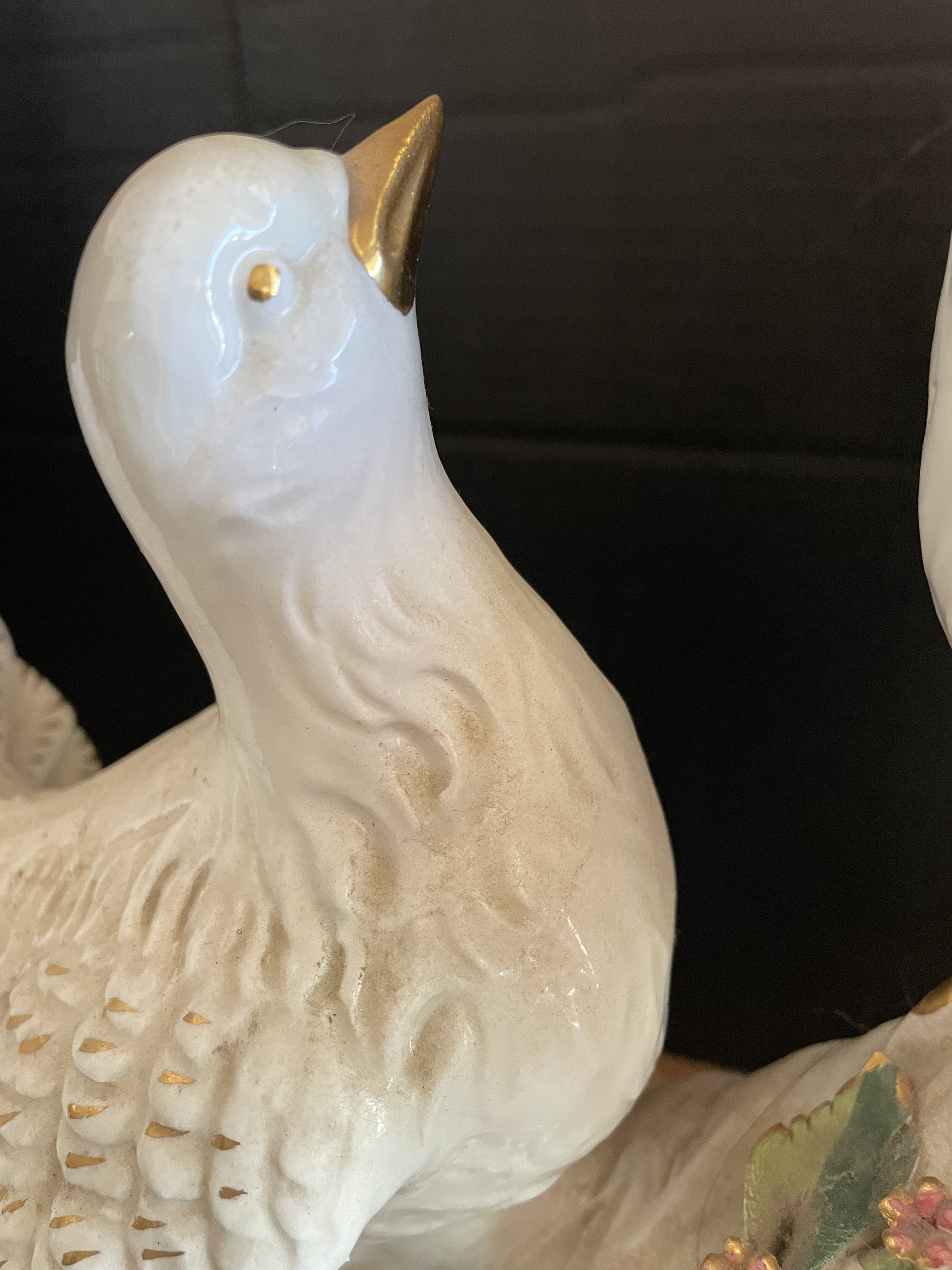 Vintage Italian Capodimonte Large Dove Statue/ Figurine. - Etsy