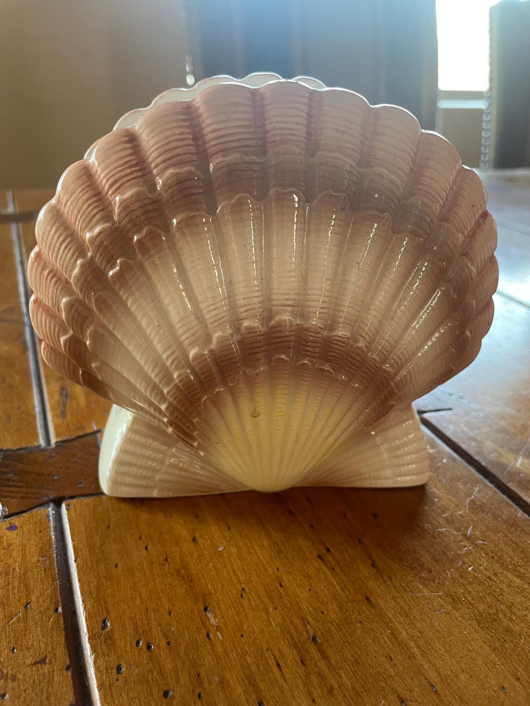 Vintage Otagiri Shell Napkin Holder. Coastal Farmhouse. Beach House ...