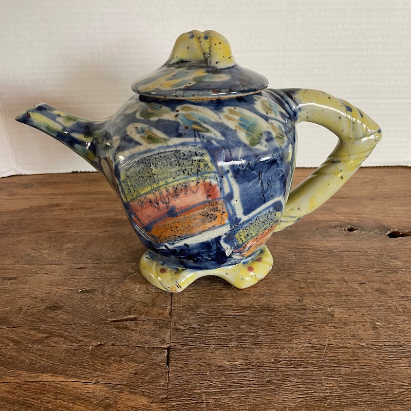 Unique Teapot - Etsy