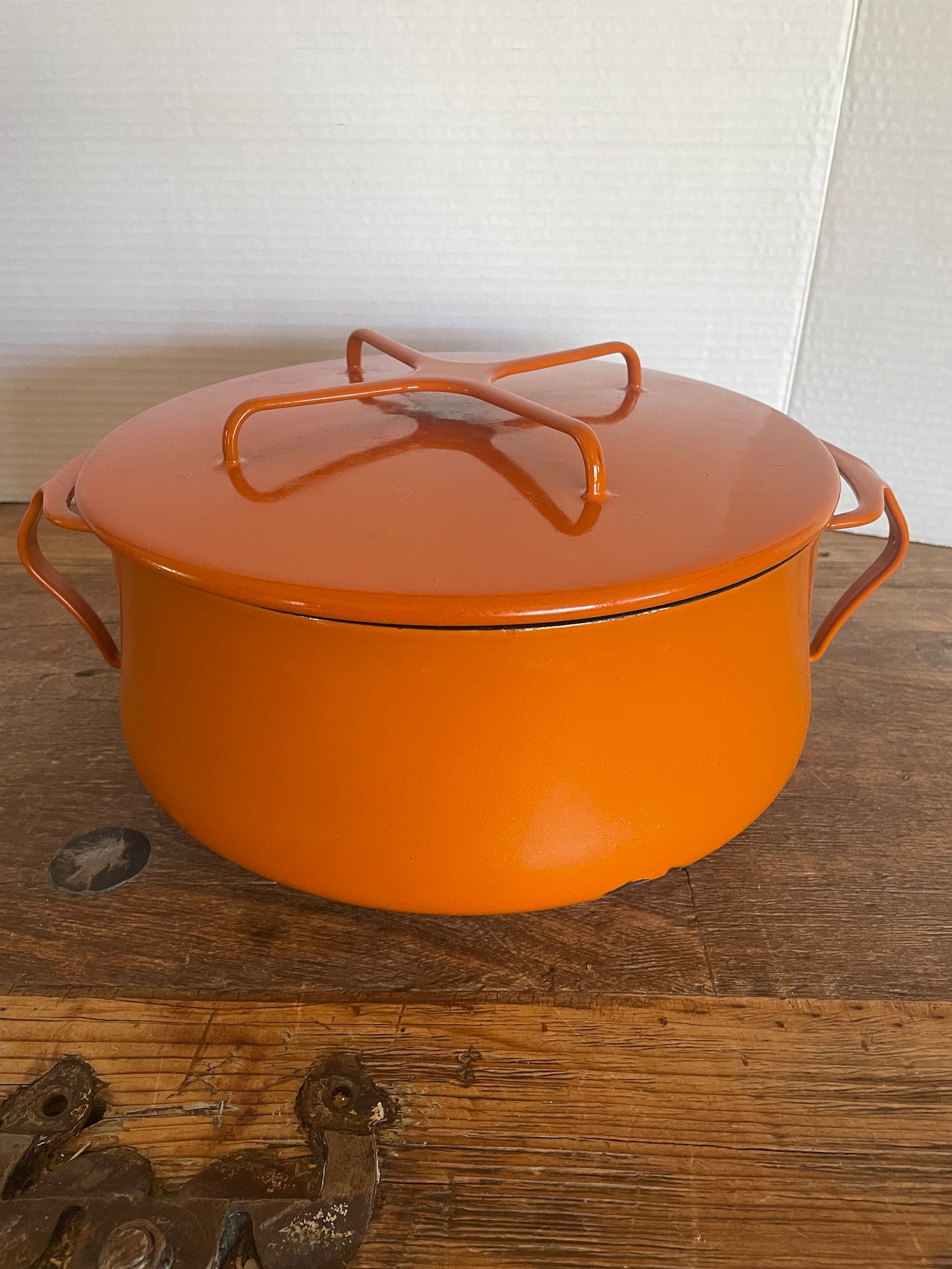 Danish Modern Dansk Kobenstyle Kumquat Orange 2 Qt. Casserole With ...