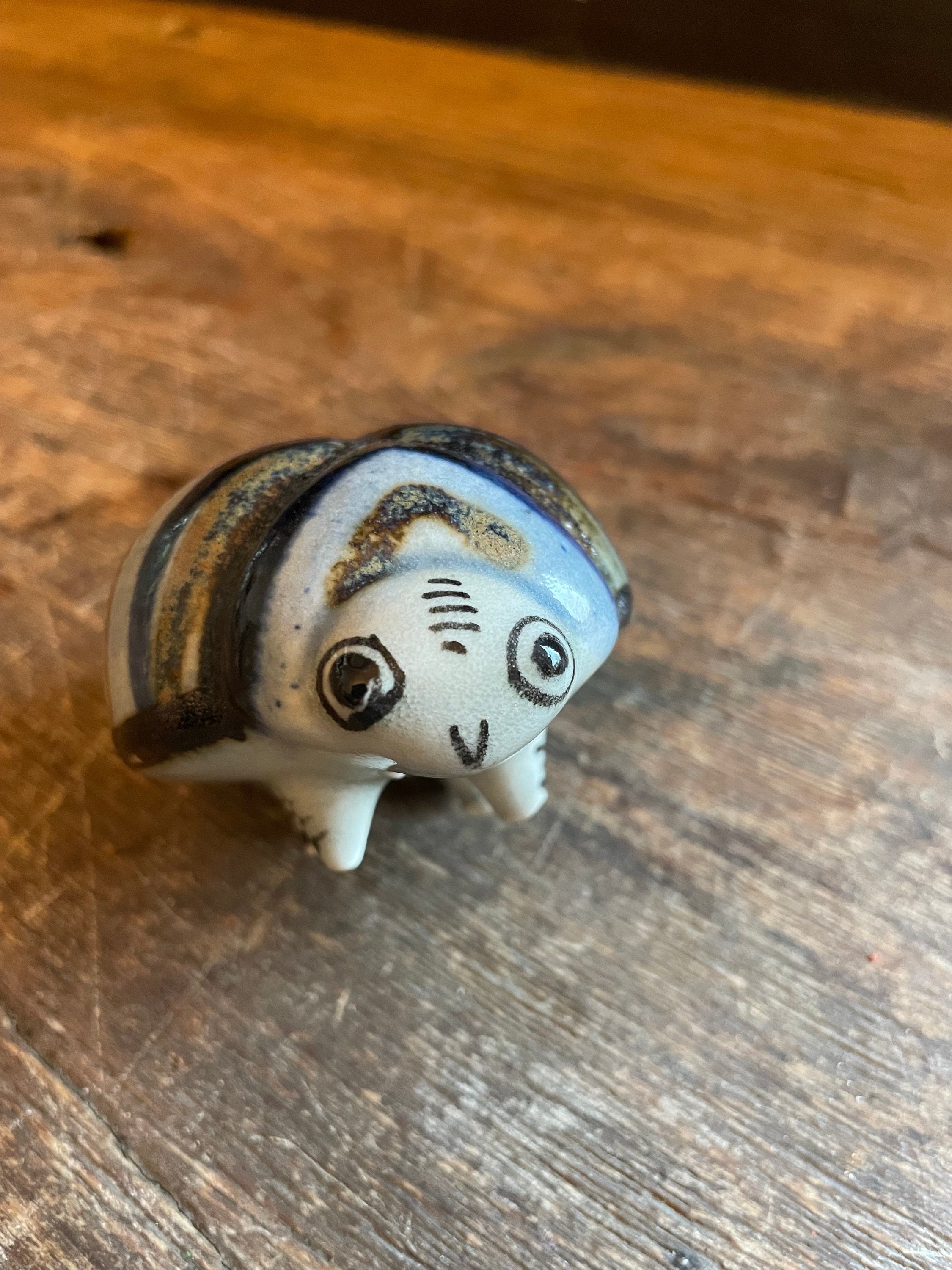 Vintage Ken Edwards Pottery Beetle. Vintage Tonala Mexican - Etsy