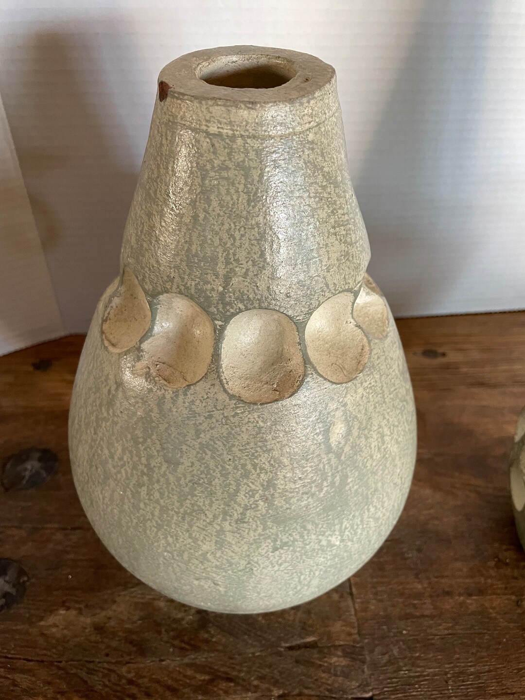 Grey and White Pottery Vase. Modern Vase. Ceramic Vase. Modern Home ...