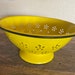Mid Century 1960's European Bright Yellow & Black Enamelware Food ...