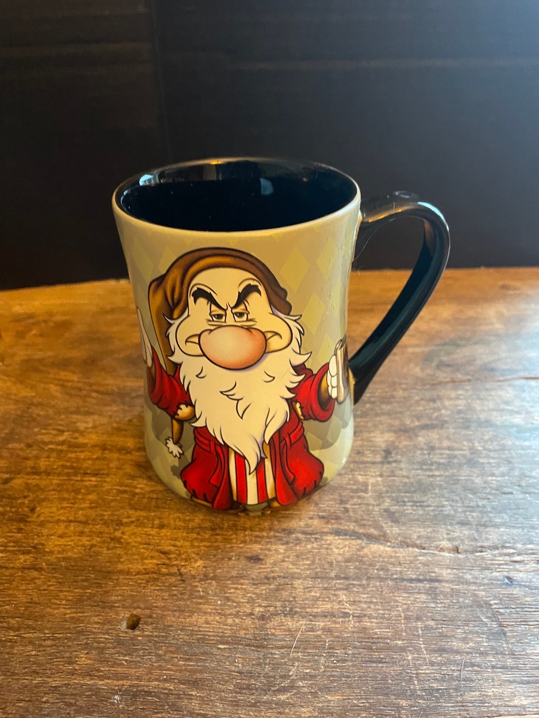 Disney Grumpy Mug. I Hate Mornings. Disney Theme Park Grumpy Mug - Etsy