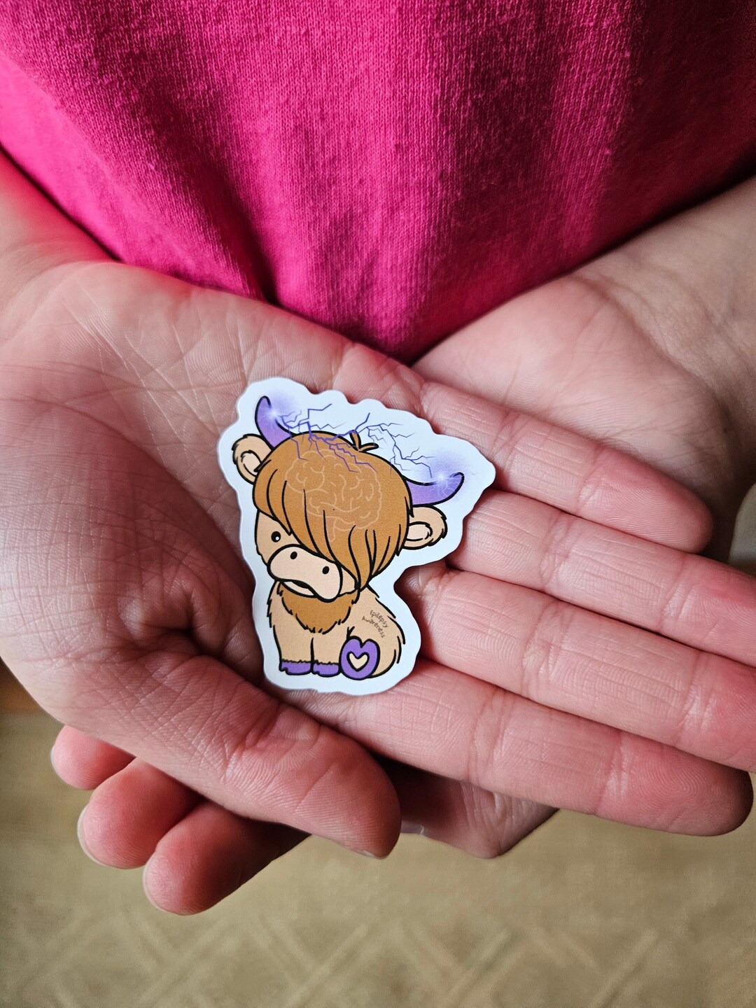 Epilepsy Hero Highland Cow (seizures, Chronic Illness, Epileptic ...