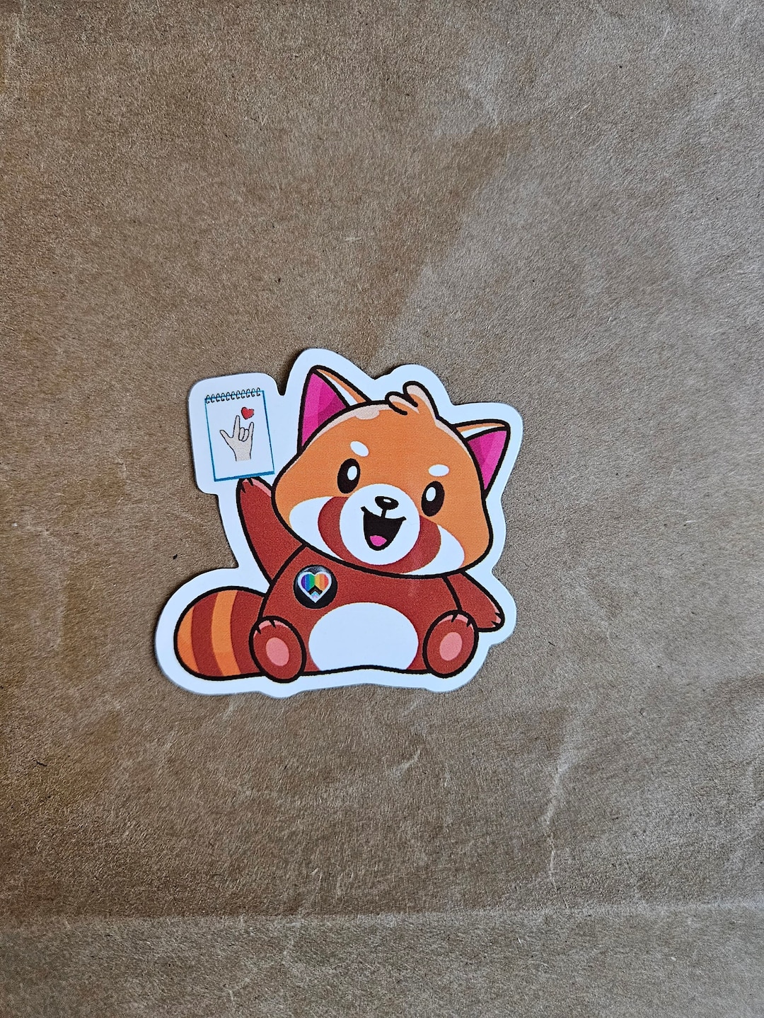 ASL Red Panda (signing, Visual Impairment, Inclusion, Blind, Disability ...