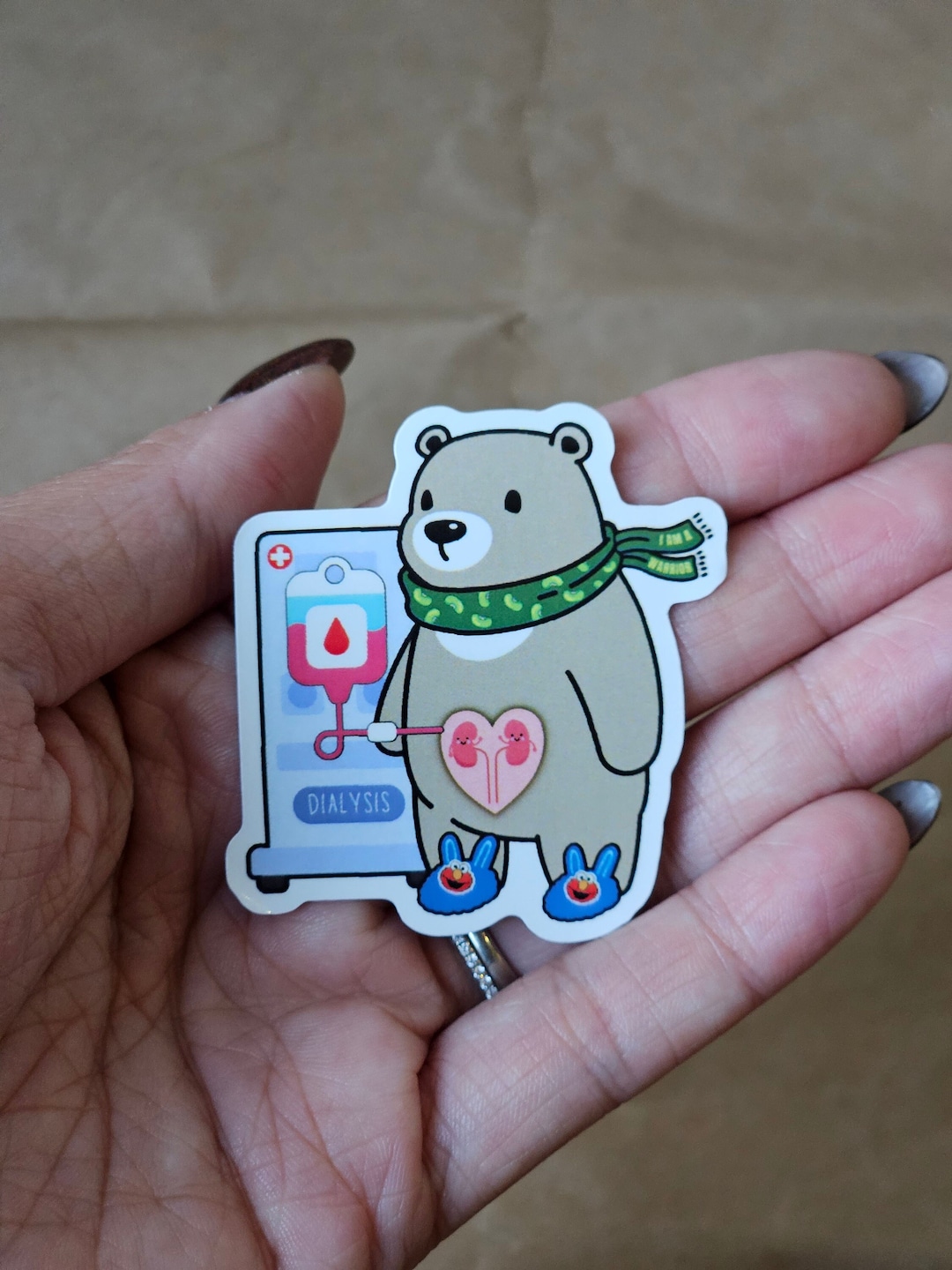 Dialysis Bear (kidney, ESRD, Diabetes, Lupus, Urinary, Hemodialysis ...