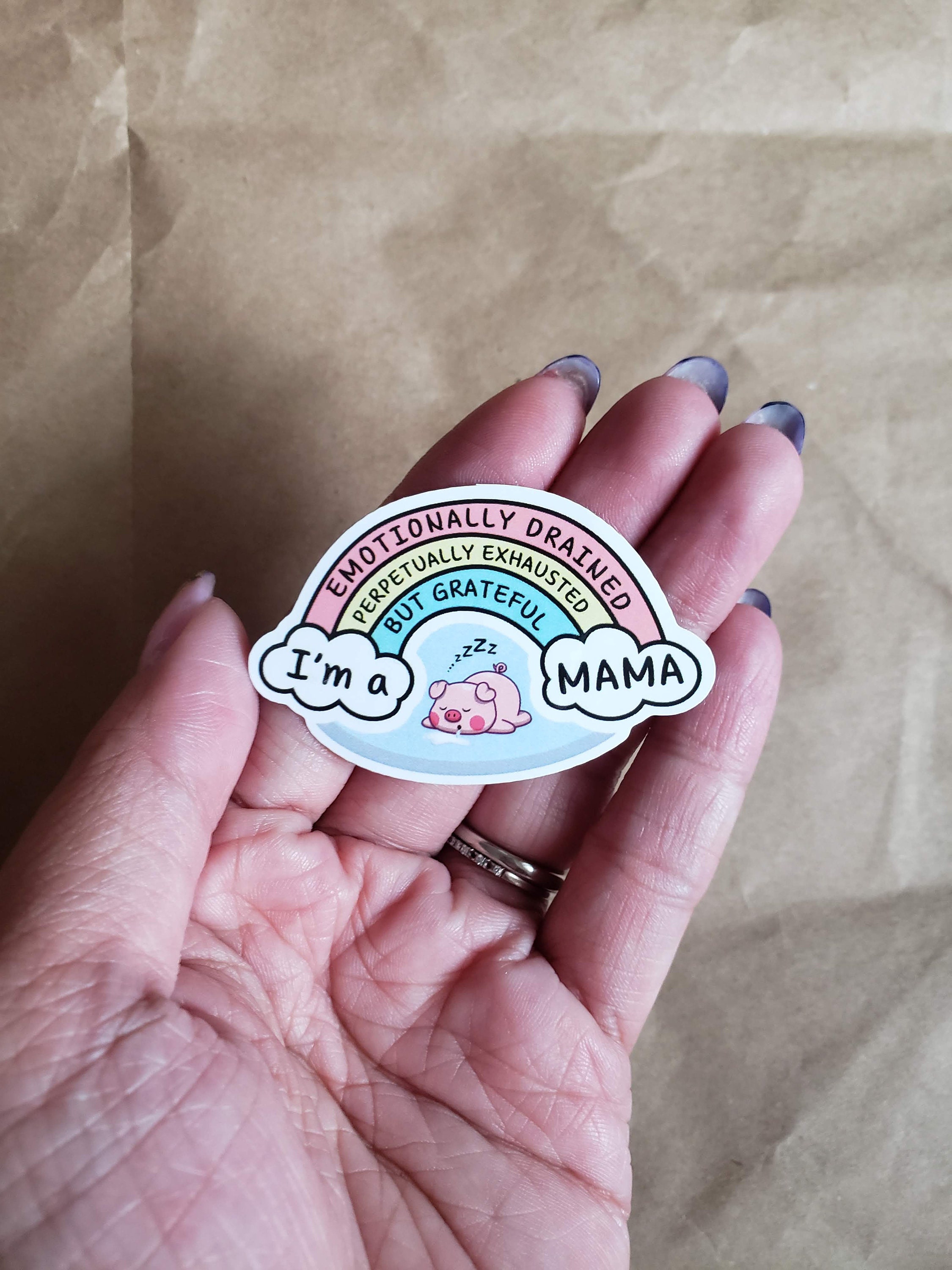 Medical Mom Mix Sticker Gift Pack - 10/30 (caregiver, Motivational ...