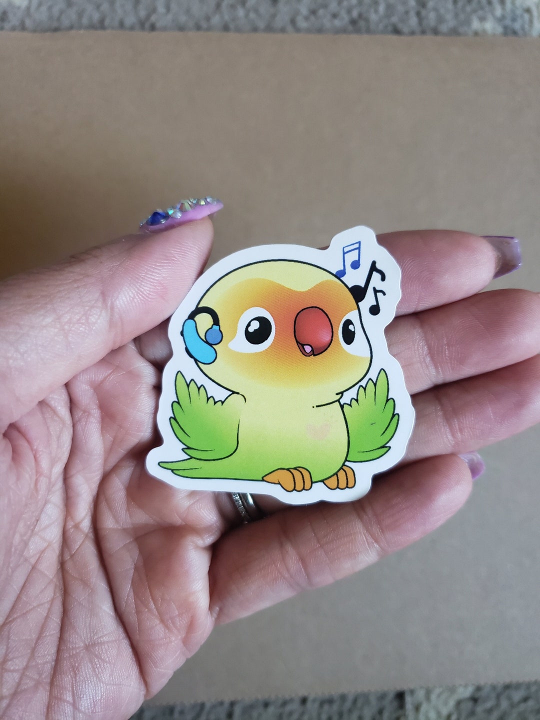 Hearing Assisted Lovebird (inclusion, Hearing Loss, Aid, Deaf, Bone ...
