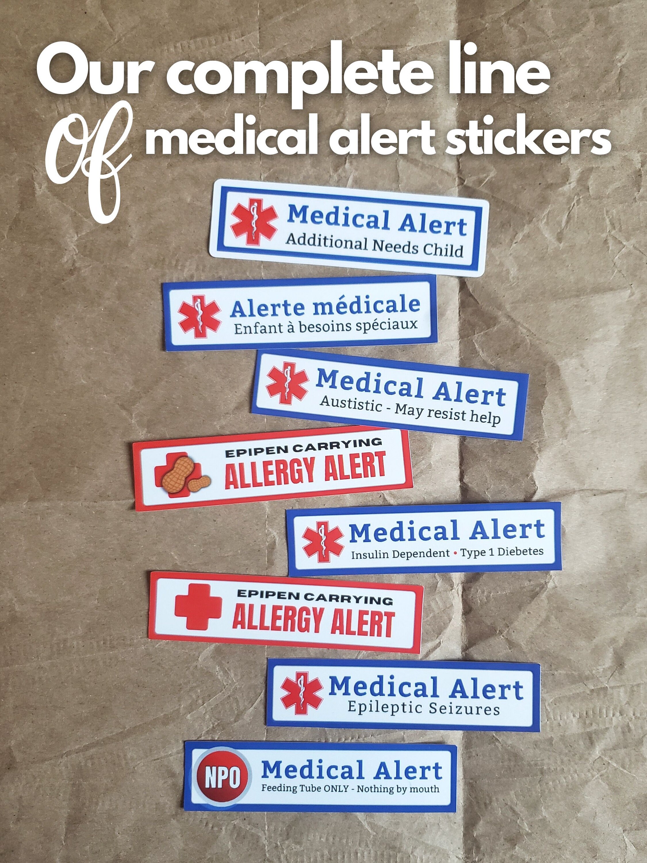 Medical Alert - Additional Needs Child (ID, Special Needs, Carseat ...
