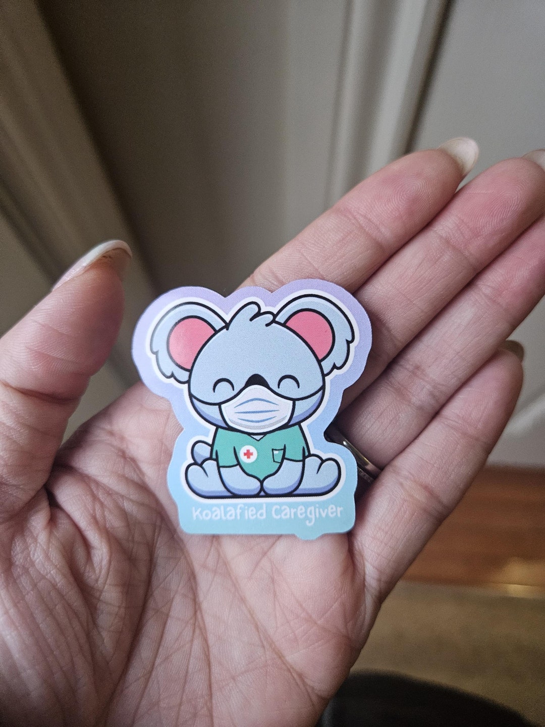 Koalified Caregiver (wellness, Funny, Koala, Cheer, Complex Care ...