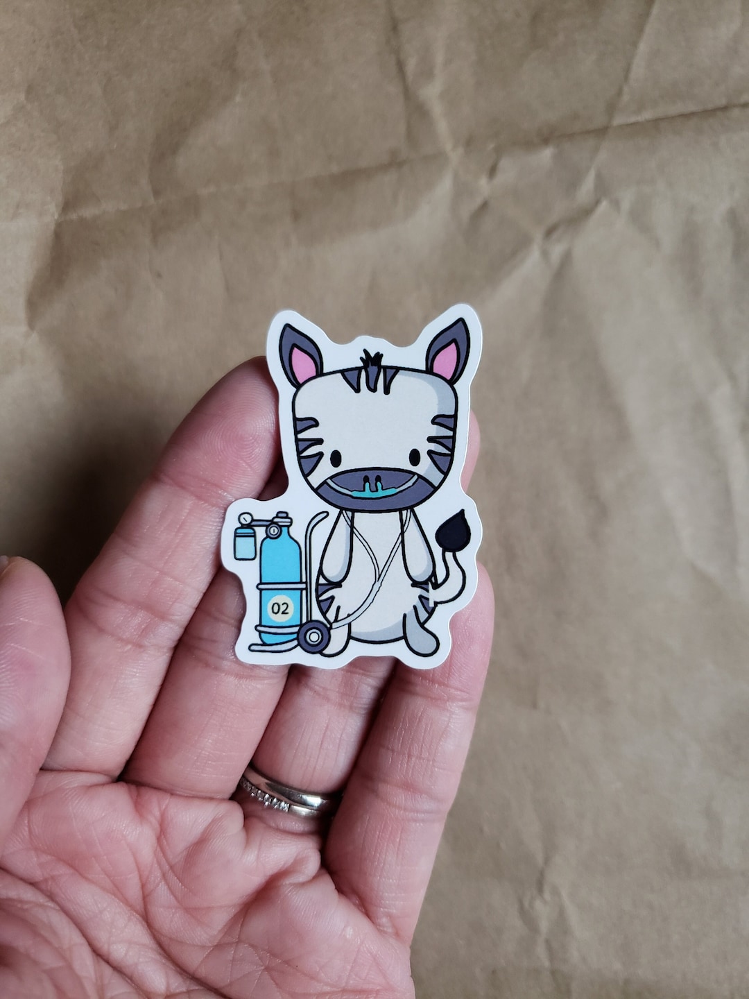 O2 Dependent Zebra (inclusion Pack, Oxygen, Prongs, Canula, Assistive ...