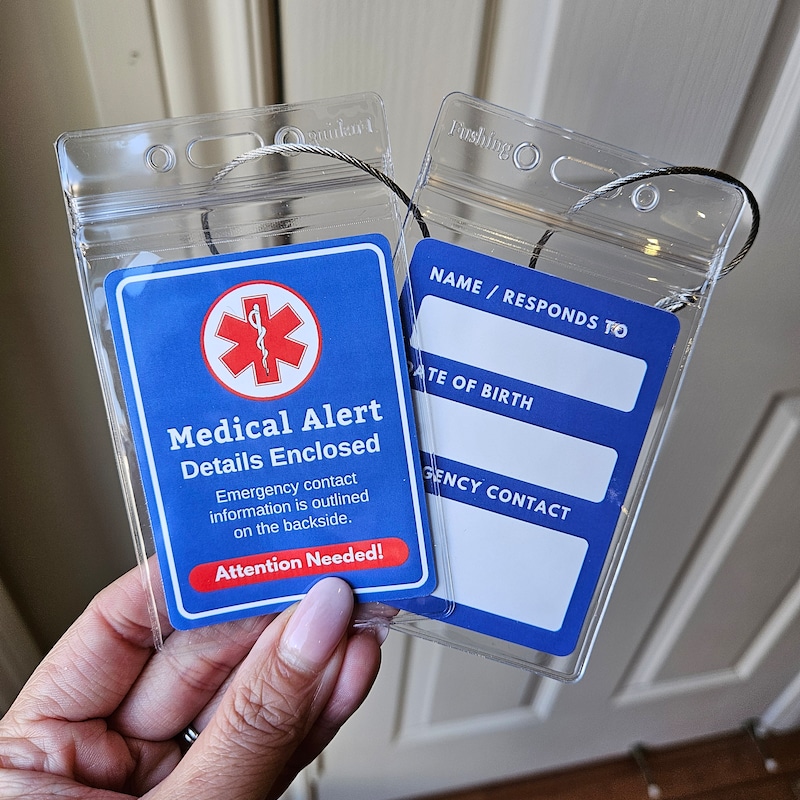 Medical Alert Tag - Etsy