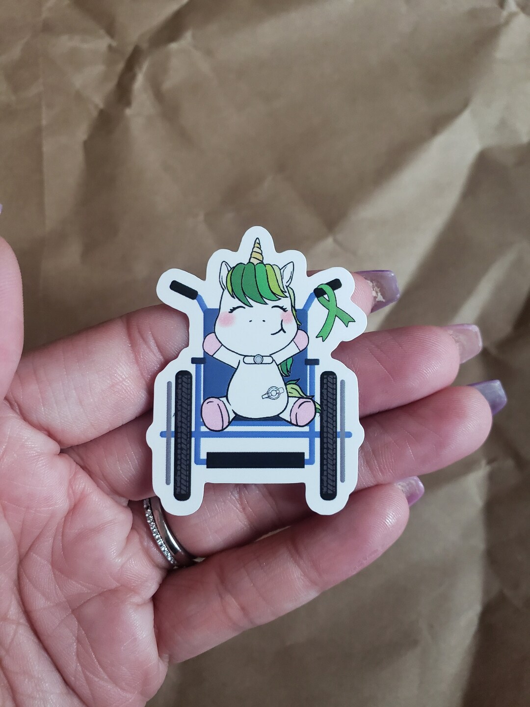 CP Strong Unicorn (cerebral Palsy, Wheelchair, Enteral Feeding, Gtube ...