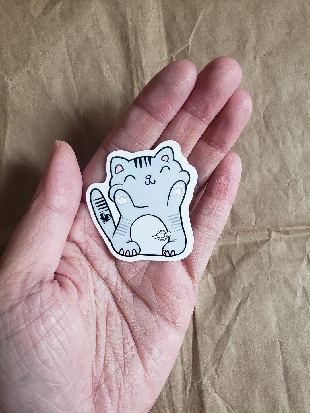 Cheeky Tubie Kitty (gtube, Enteral Feeding, Inclusion, Disability ...