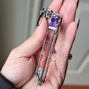 Tubie Feeding Shaker Keychain with 5 Cute & Happy Food Charms, Double ...