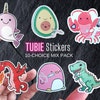 Tube Feeding Awareness Week 10/30 Class Size Mix Pack Tubie Stickers ...