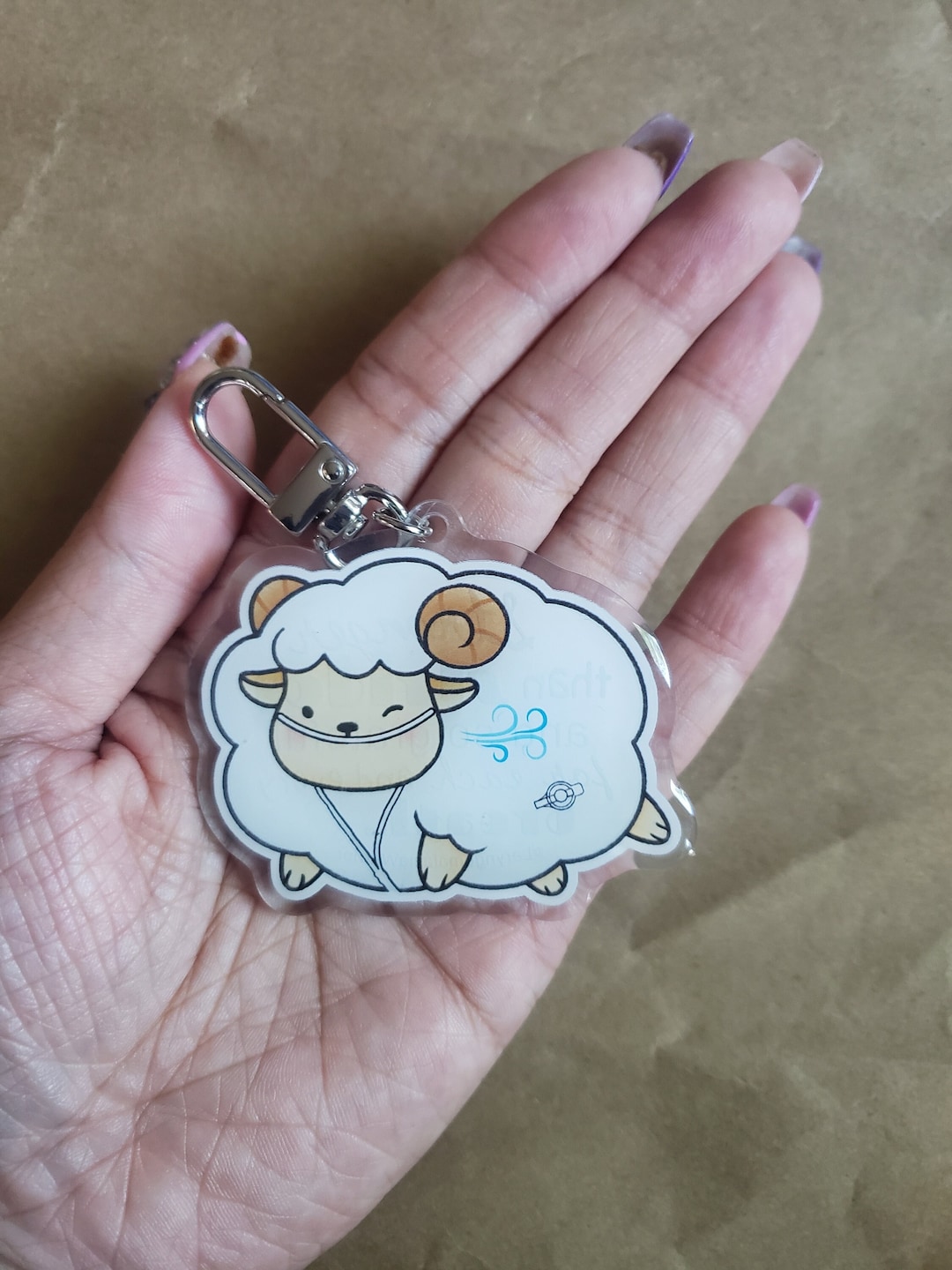 Laryngomalacia Keychain (medical Life Accessories, Awareness, O2 ...