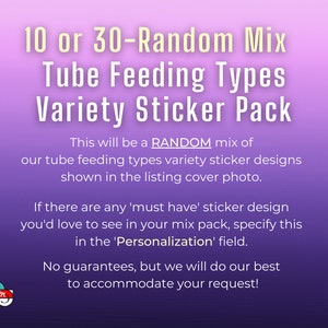 10/30 Tube Feeding Types Variety Pack (gtube, NG, GJ, Syringe, Gravity ...