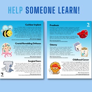 10/30 Mix Pack Inclusion Stickers (feeding Tube, Visual Impairment, O2 ...