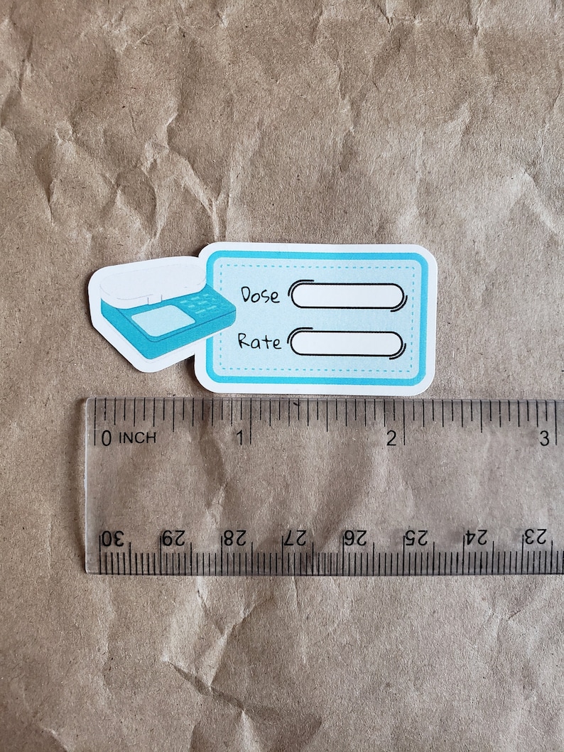 Infinity Feed Dose & Rate Stickers for Feed Pump die Cut | Etsy