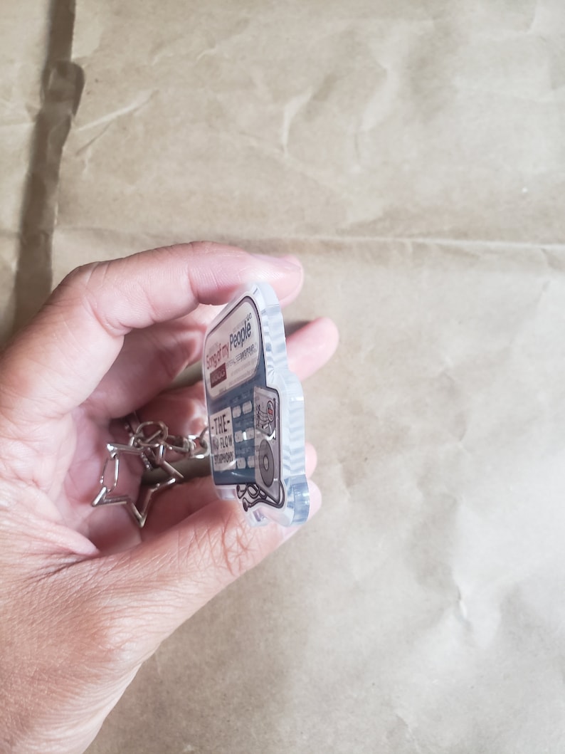 Keychain - No Flow Symphony (infinity Pump) Epoxy Keychains - Etsy