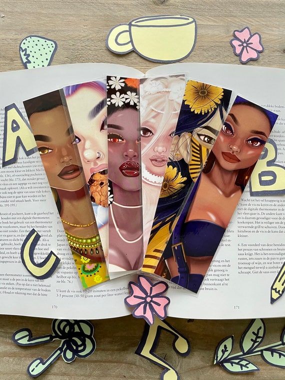 Bookmarks Laminated | Etsy