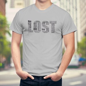 LOST Quotes T-shirt // Classic Drama Tv Show Shirt // Sci-fi // Geek ...