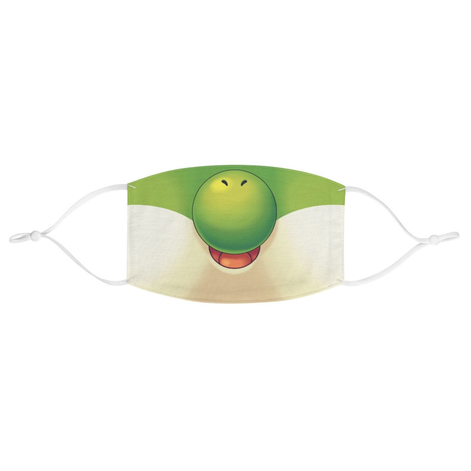 Yoshi Fabric Face Mask // Funny Mouth Mask // Gaming Classics - Etsy