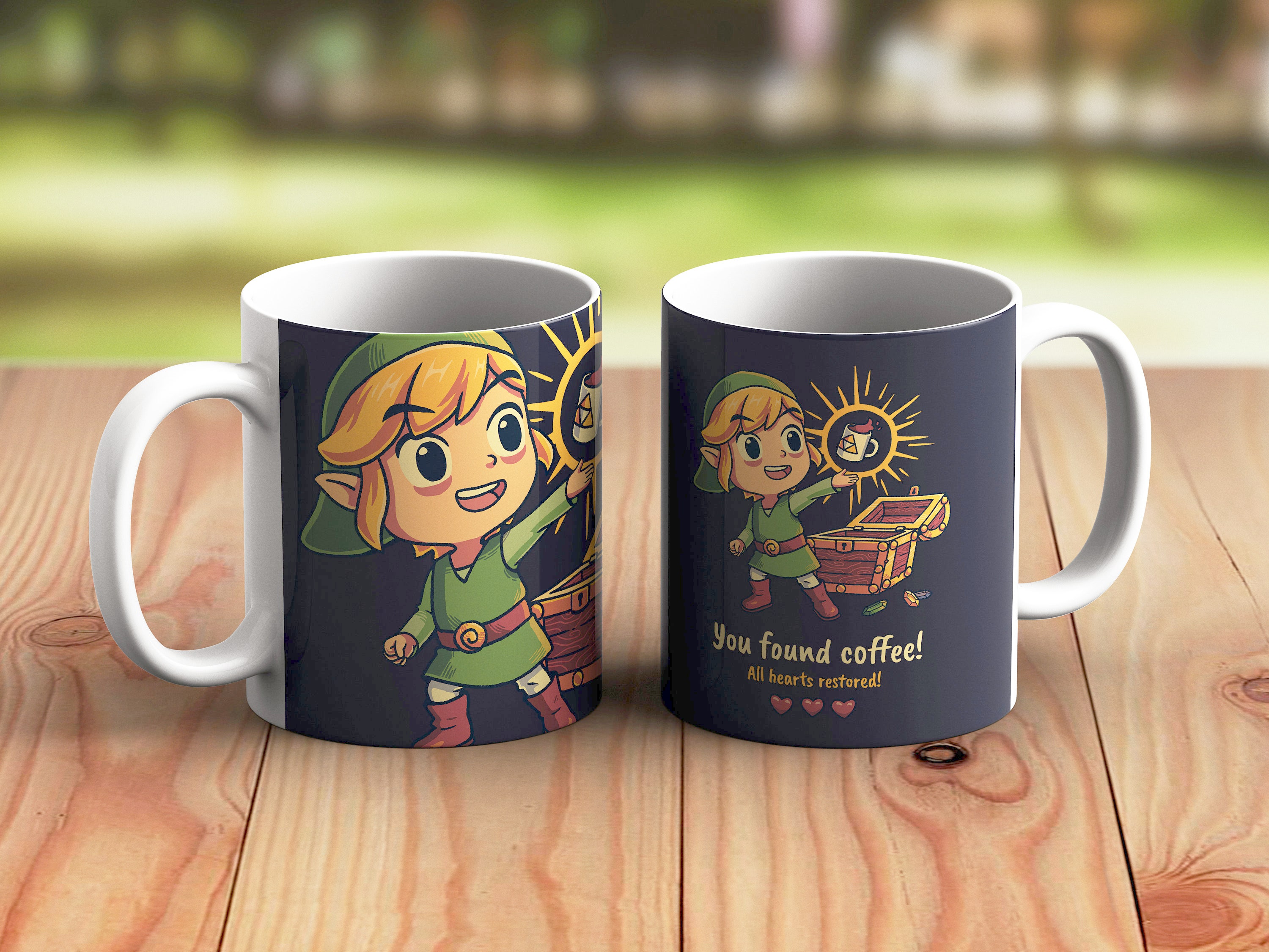 You Found Coffee All Hearts Restored Coffee Mug // Cute & Funny Gaming ...