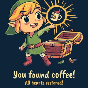 You Found Coffee All Hearts Restored Coffee Mug // Cute & Funny Gaming ...