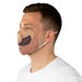 Luigi Mustache Fabric Face Mask // Funny Mouth Mask // Gaming - Etsy